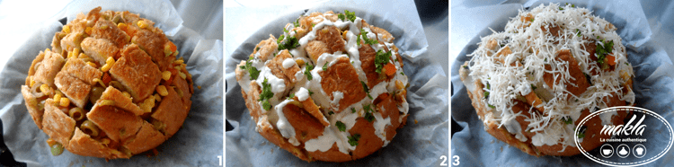 Blooming bread - Makla - La cuisine authentique