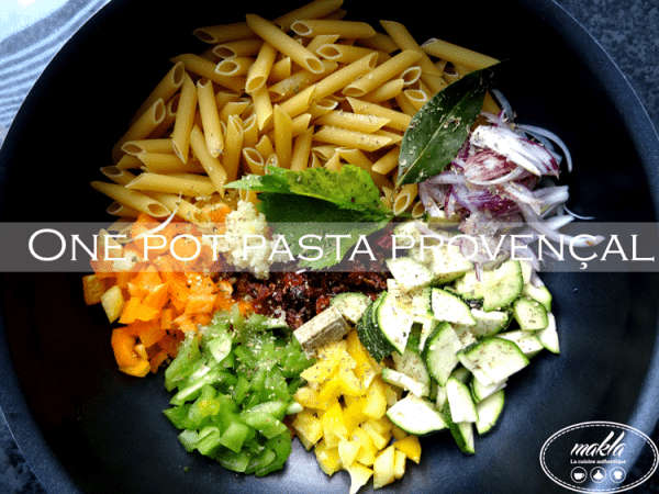 One pot pasta provençal - Makla - La cuisine authentique