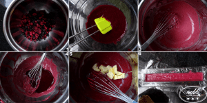 Bûche | Vanille - Insert fruits rouges - Dacquoise coco - Makla - La ...