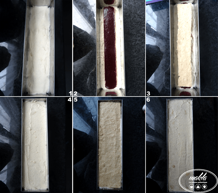 Bûche | Vanille - Insert fruits rouges - Dacquoise coco - Makla - La ...