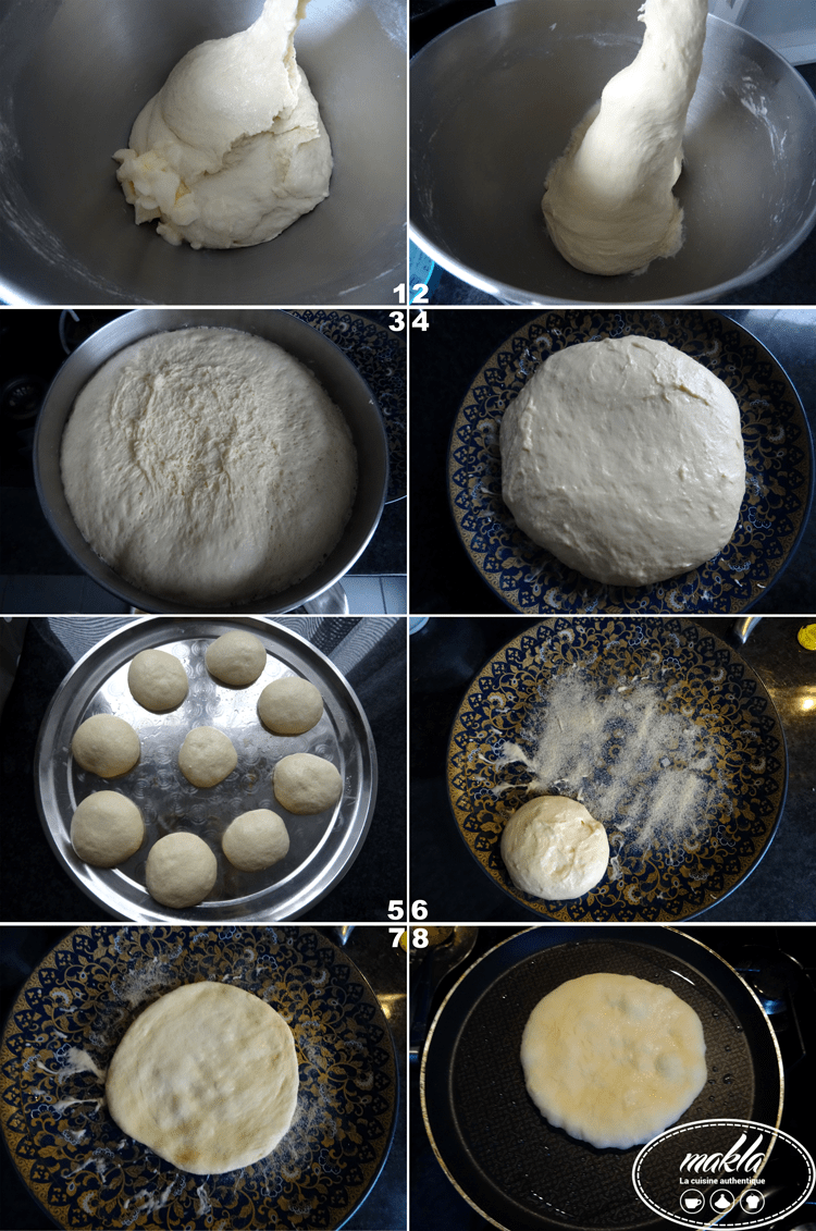 Bouchiar - Galette berbère marocaine - Makla - La cuisine authentique