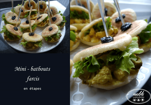 Mini batbouts farcis | Mesures exactes - Makla - La cuisine authentique