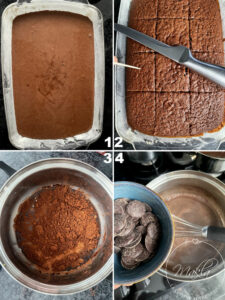 Islak kek - Gâteau turc humide et sa sauce au chocolat - Makla - La ...