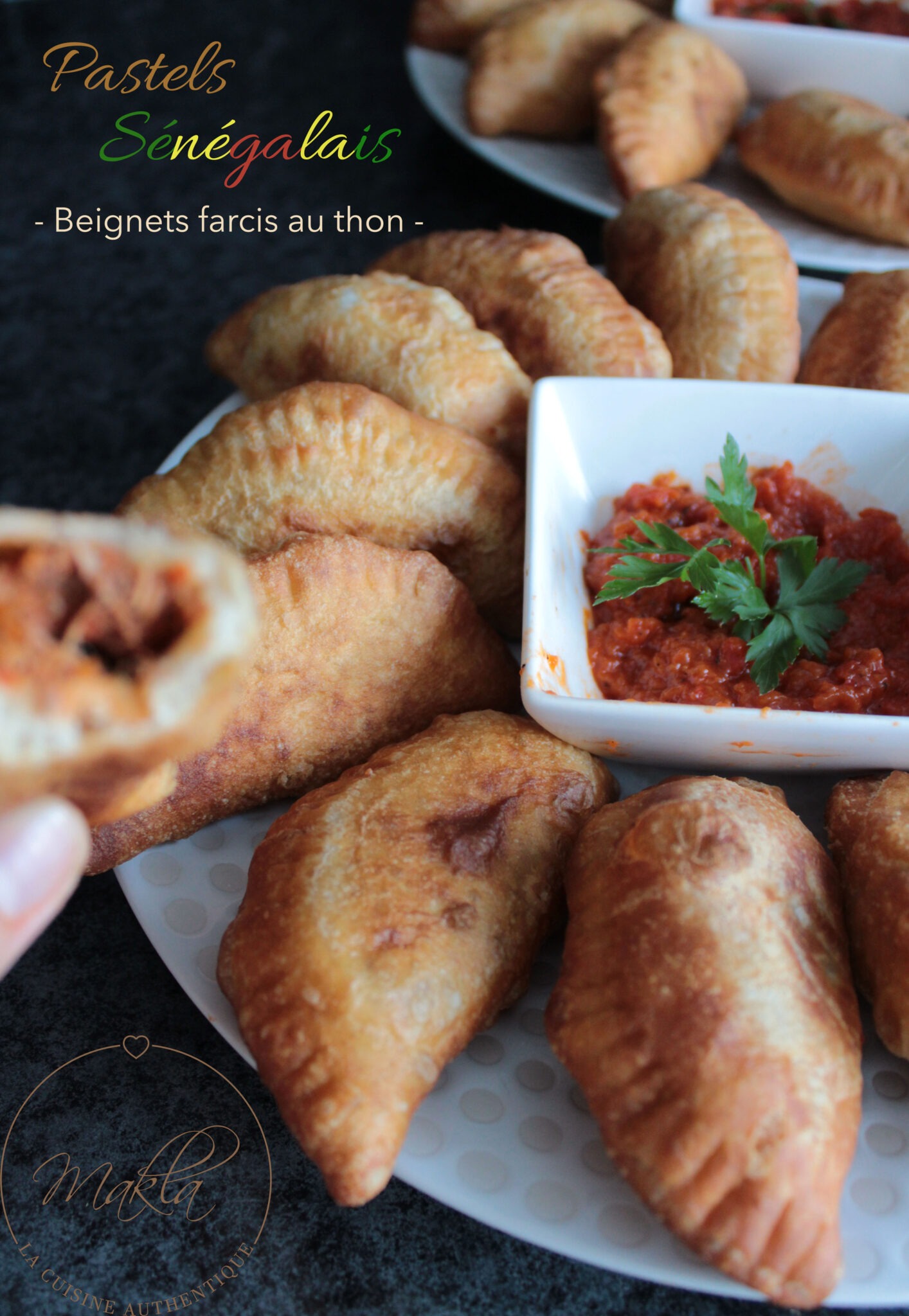 Pastels sénégalais - Beignets farcis au thon - Makla - La cuisine ...