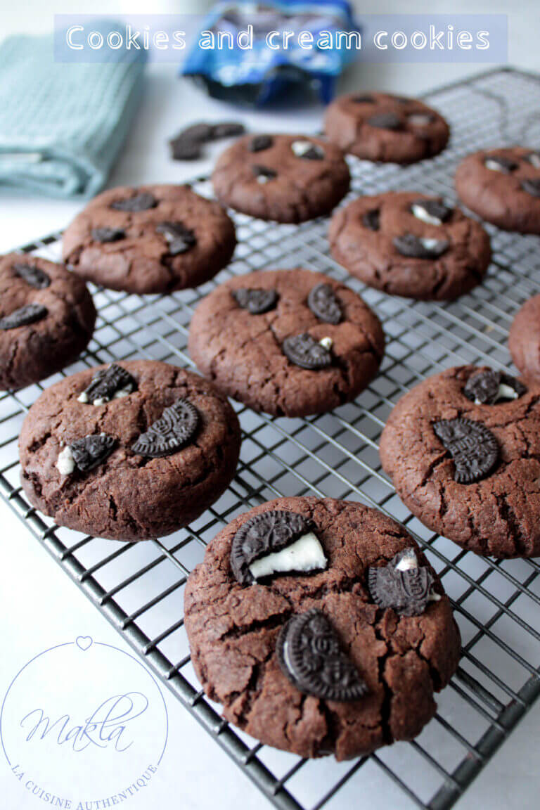 Cookies éclats de Daim®, caramel au beurre salé - Makla - La cuisine ...