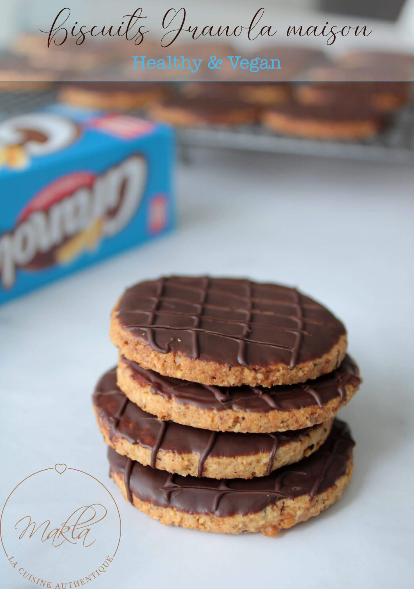 Biscuits Granola® maison | Healthy & Vegan - Makla - La cuisine authentique