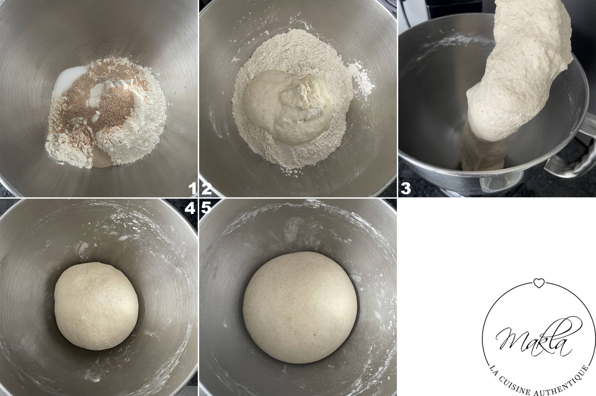 Pain boulot maison | Croustillant & moelleux - Makla - La cuisine ...