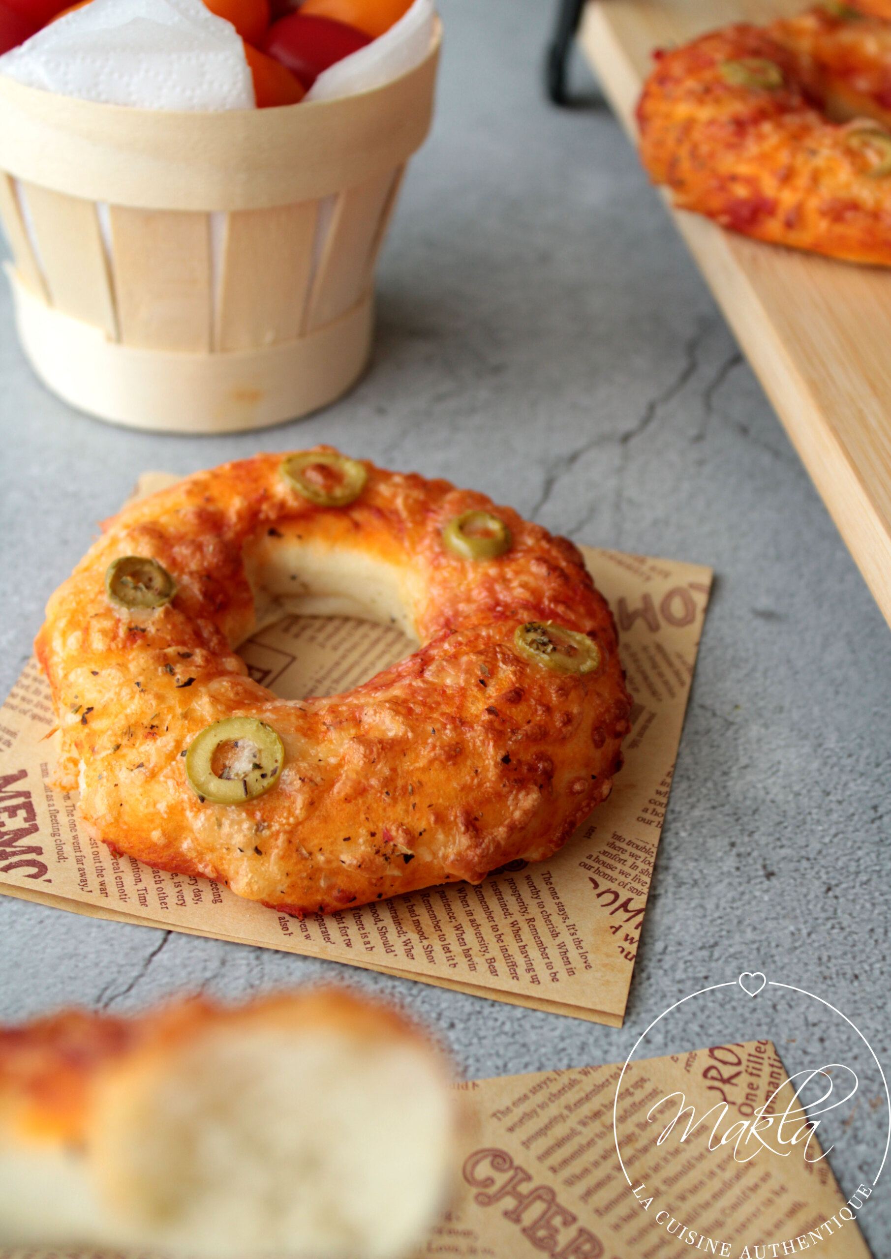 Pizza donuts - Makla - La cuisine authentique