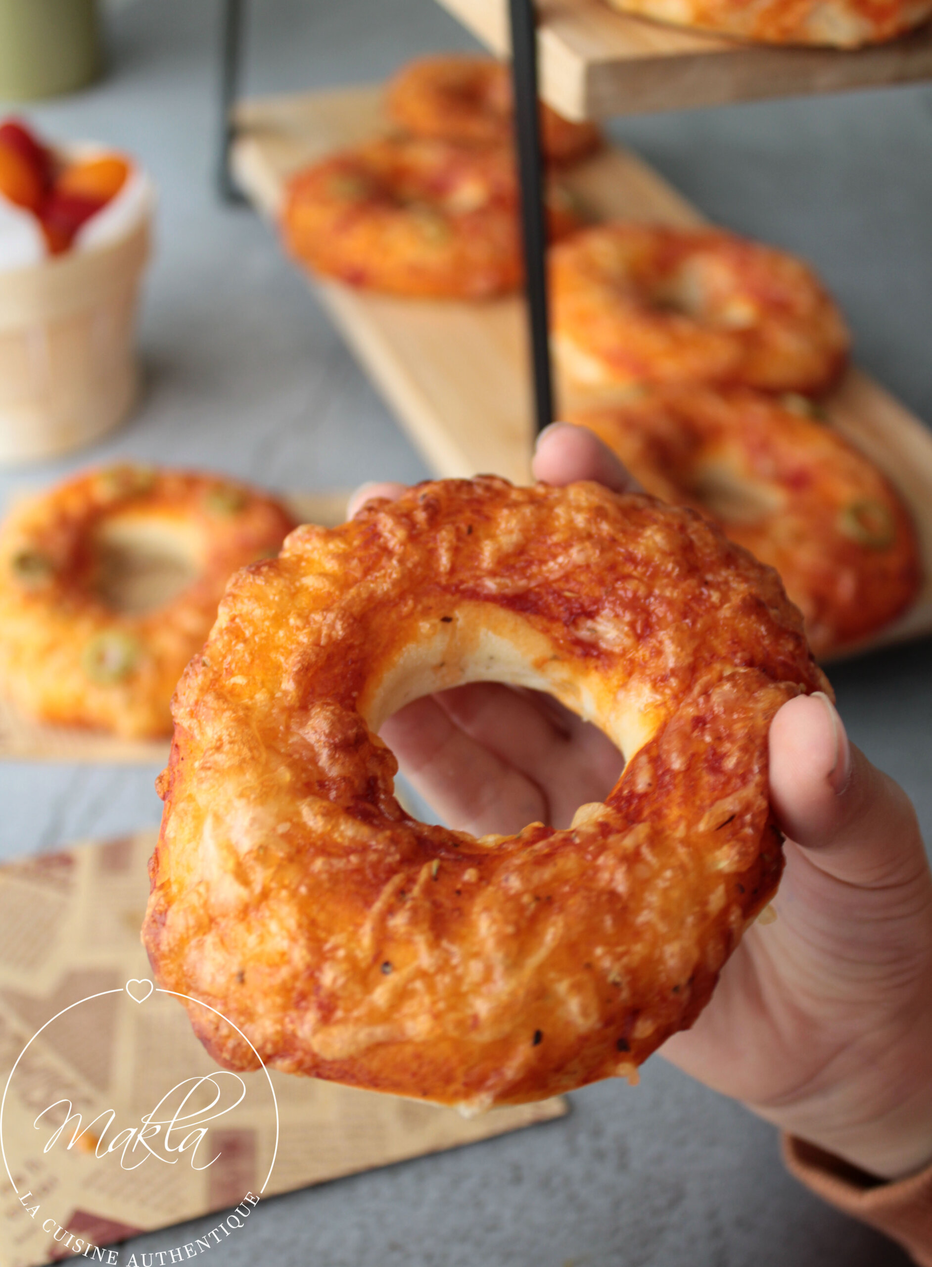 Pizza donuts - Makla - La cuisine authentique
