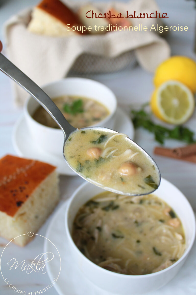 Chorba blanche ｜Chorba traditionnelle Algéroise - Makla - La cuisine ...