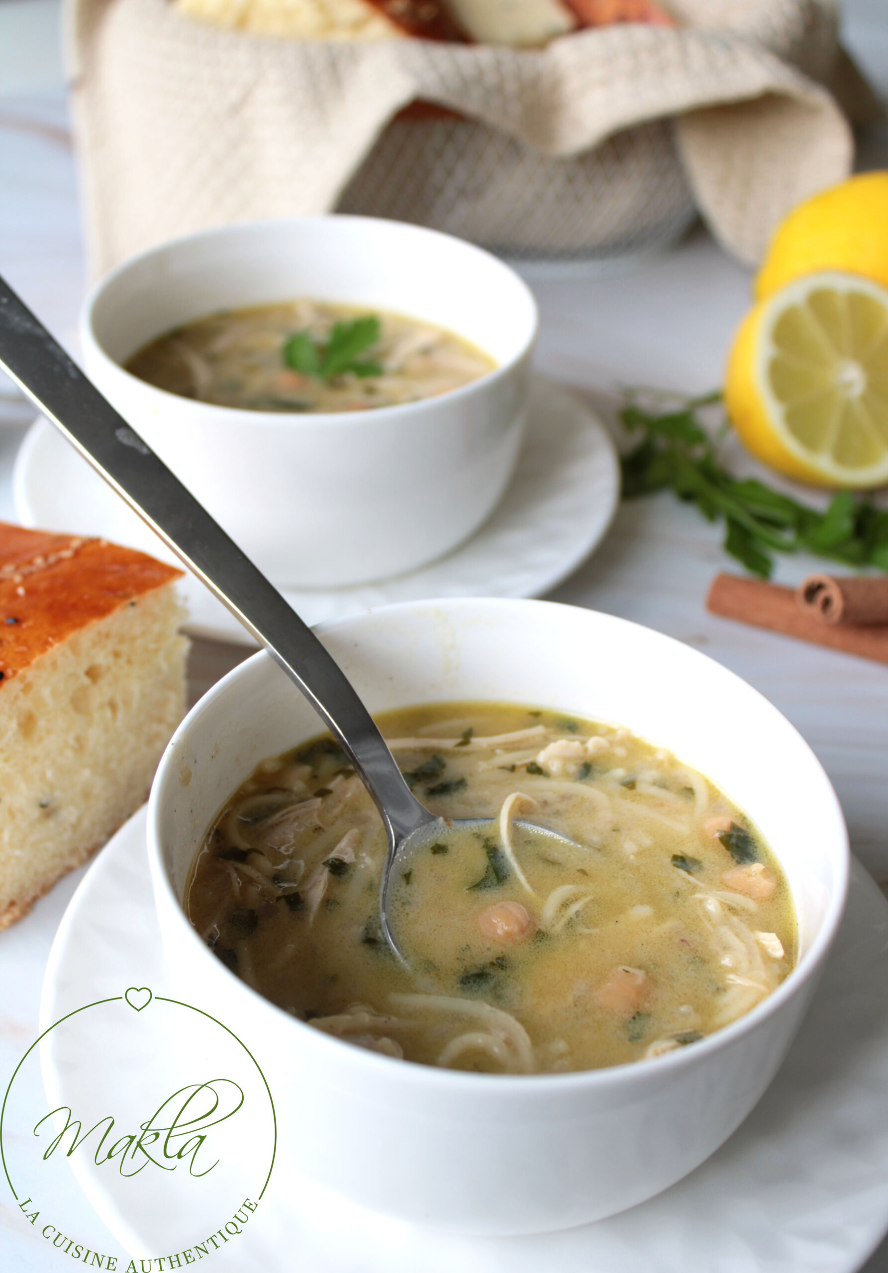 Chorba blanche ｜Chorba traditionnelle Algéroise - Makla - La cuisine ...